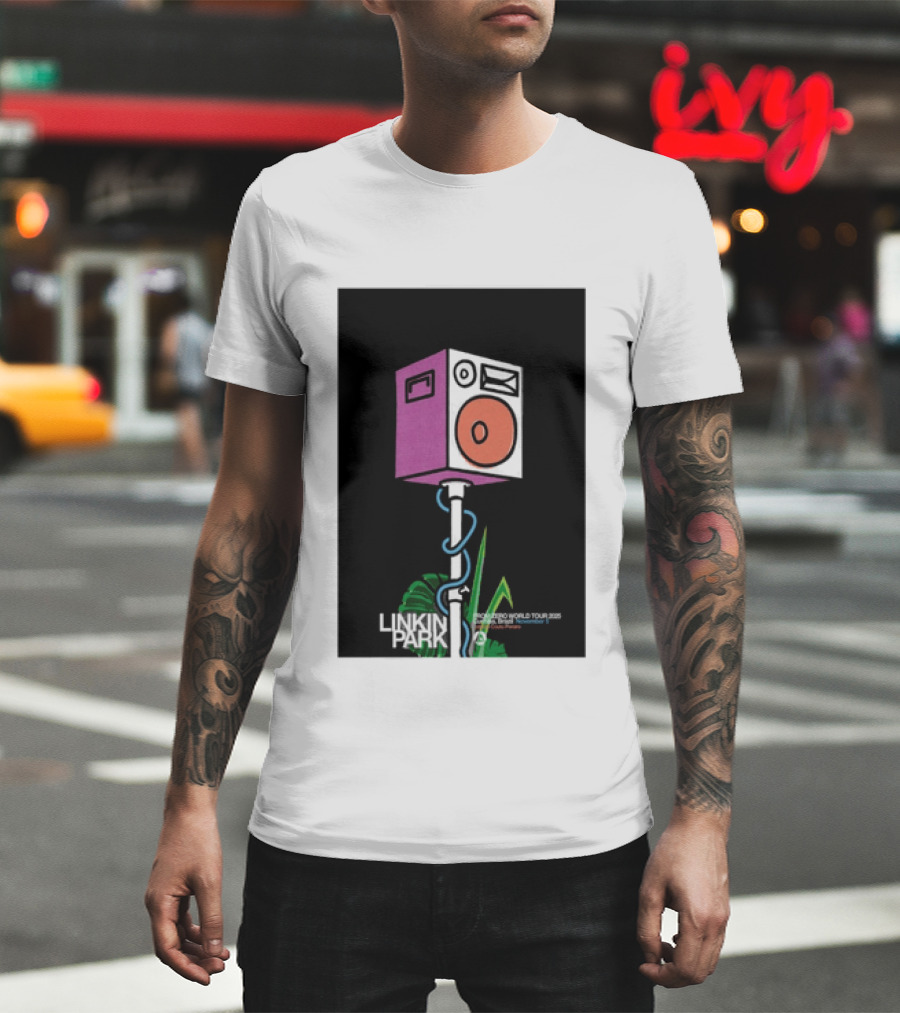 Linkin Park From Zero World Tour Estadio Couto Pereira Curitiba November 5 2025 T-Shirt