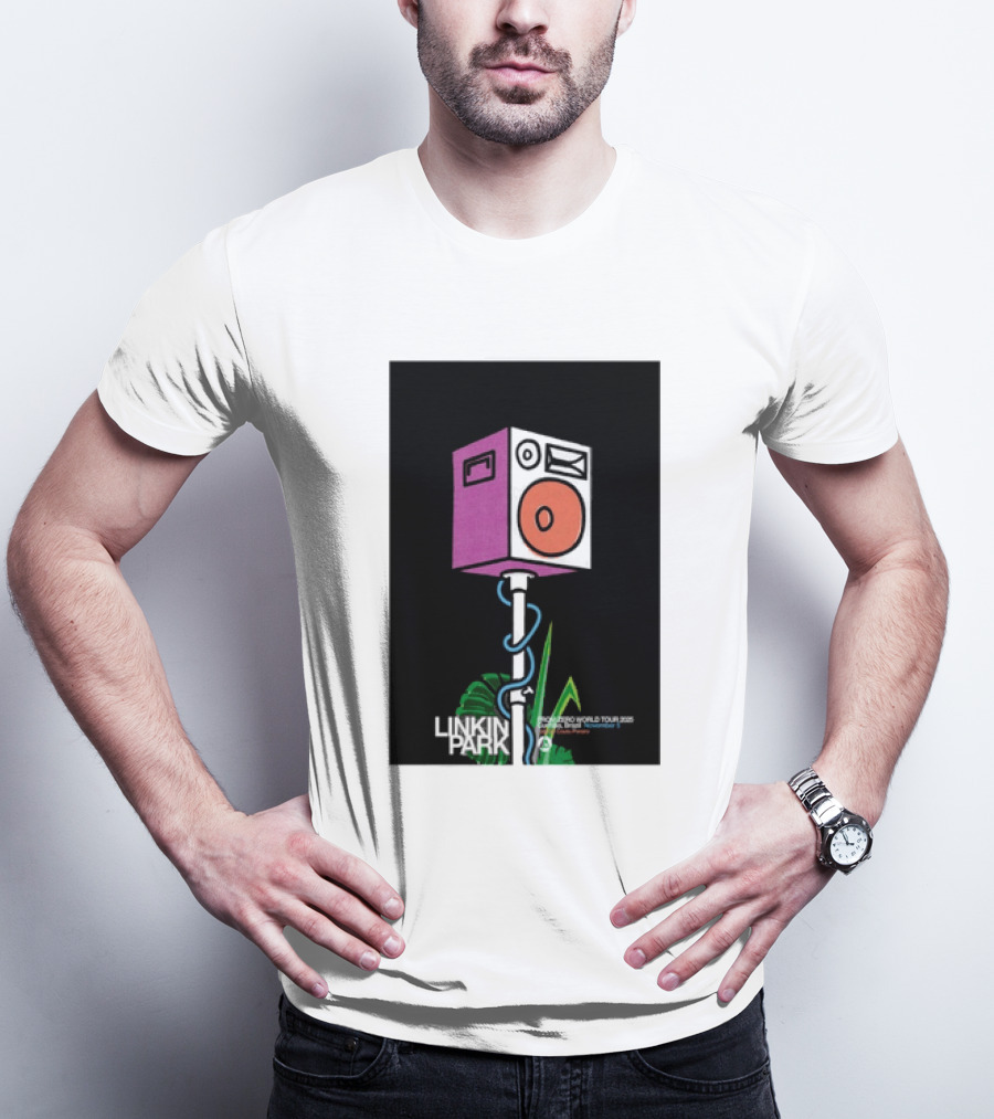 Linkin Park From Zero World Tour Estadio Couto Pereira Curitiba November 5 2025 T-Shirt