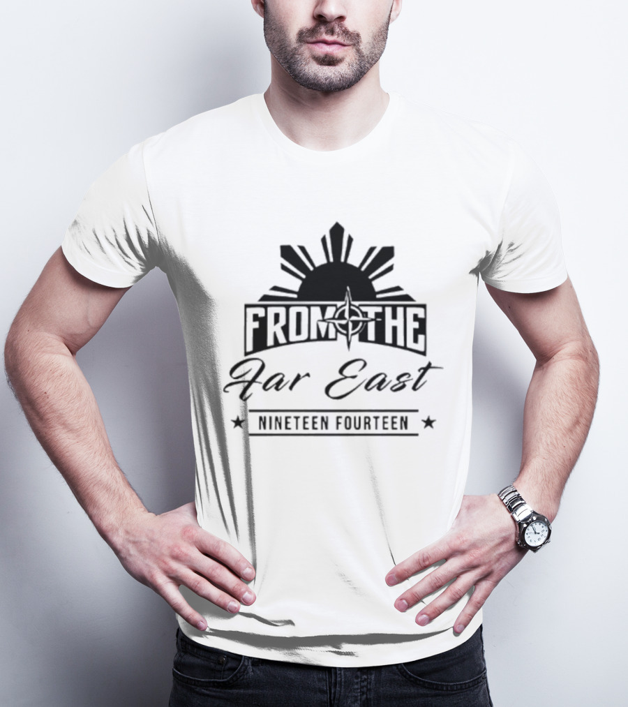 From The Far East Nineteen Fourteen Sunburst Star T-Shirt