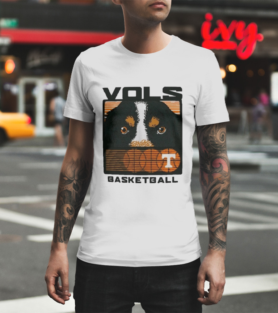 Vols Basketball Original Tennessee Volunteers Staredown T-Shirt