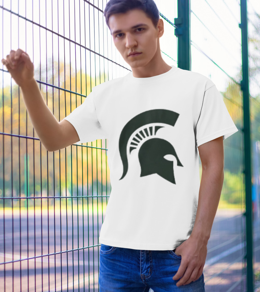 Michigan State Spartans Primary 2025 Iconic Spartan Helmet Trendy T-Shirt