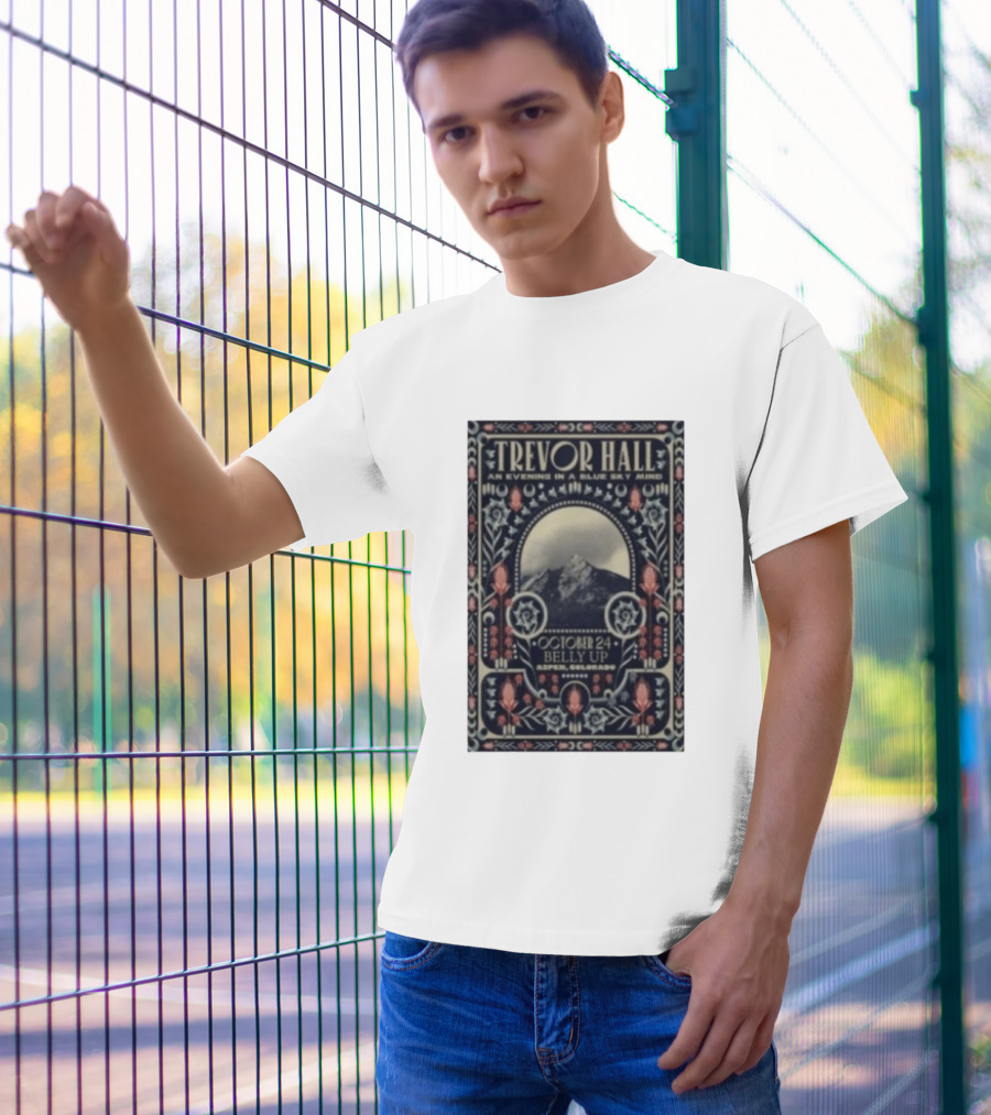 Trevor Hall An Evening In A Blue Sky Mind At Belly Up Aspen Colorado October 24 2025 T-Shirt