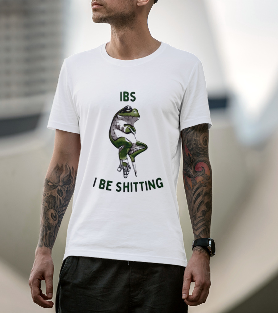 IBS I Be Shitting Frog Christmas T-Shirt