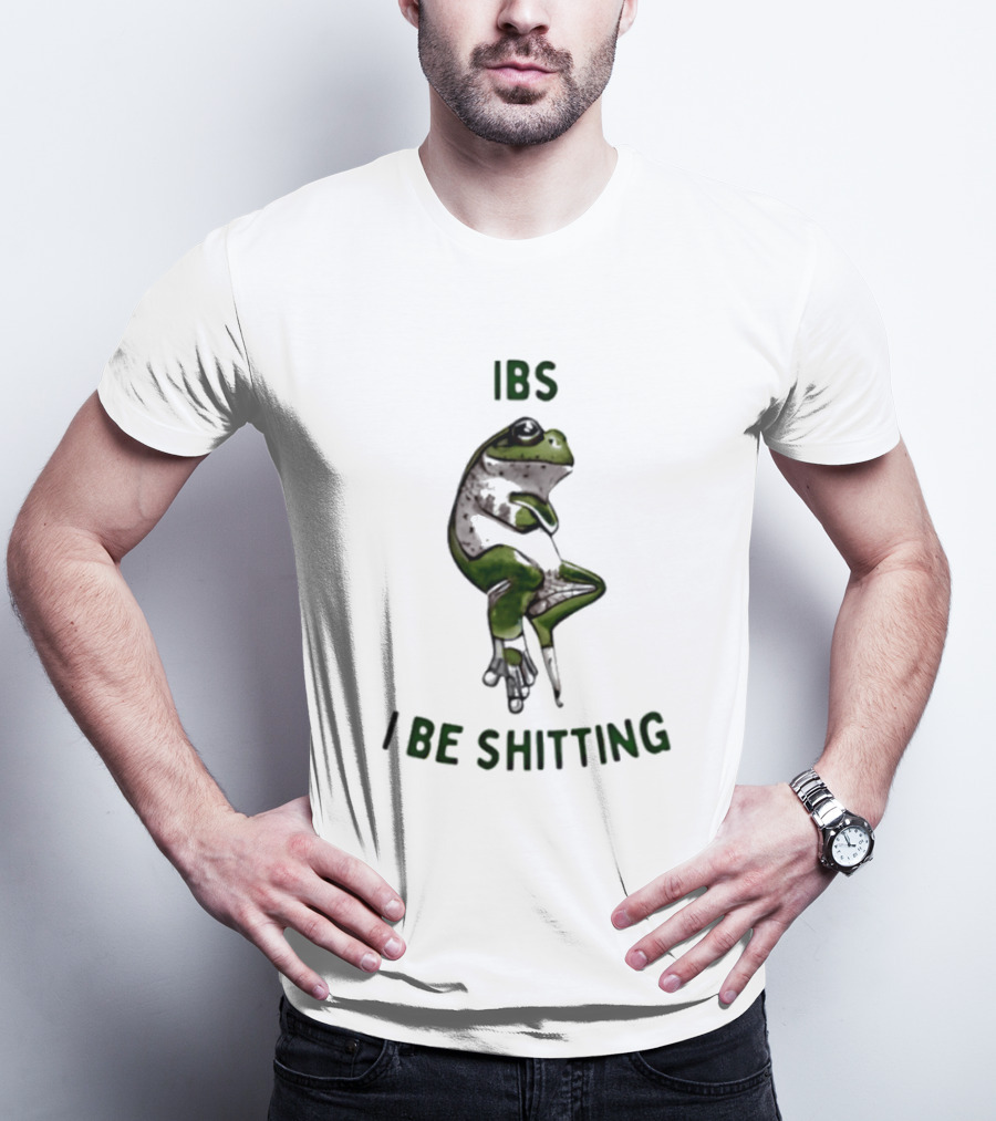 IBS I Be Shitting Frog Christmas T-Shirt