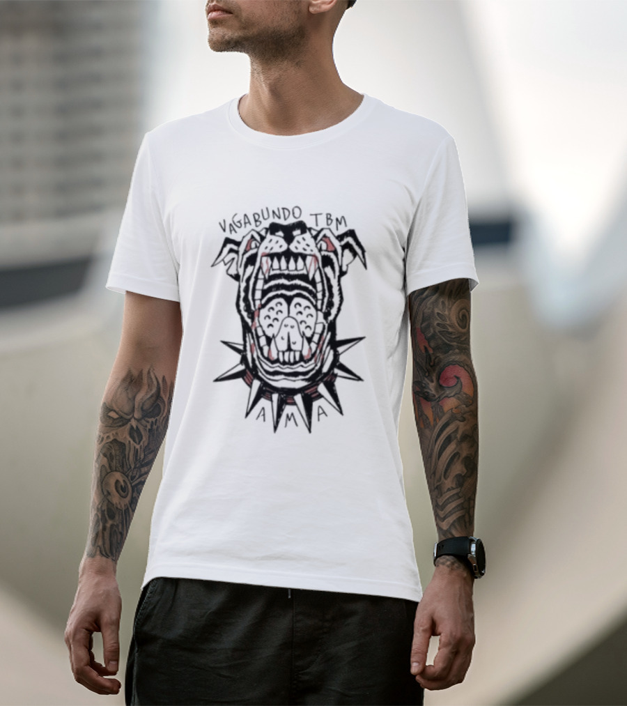 Vagabundo THC Original Pitbull Sketch Womens T-Shirt