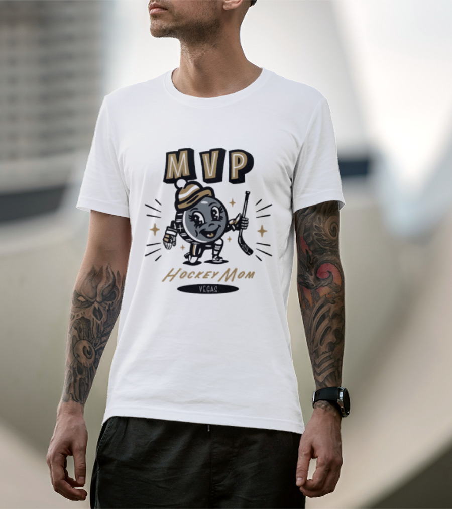 Original Vegas Golden Knights MVP Hockey Mom 2025 T-Shirt