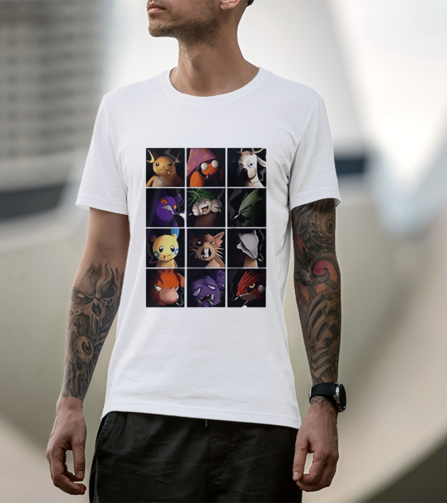 Pokemon Characters It Looks Just As Stupid When You Do It Smoking T-Shirt