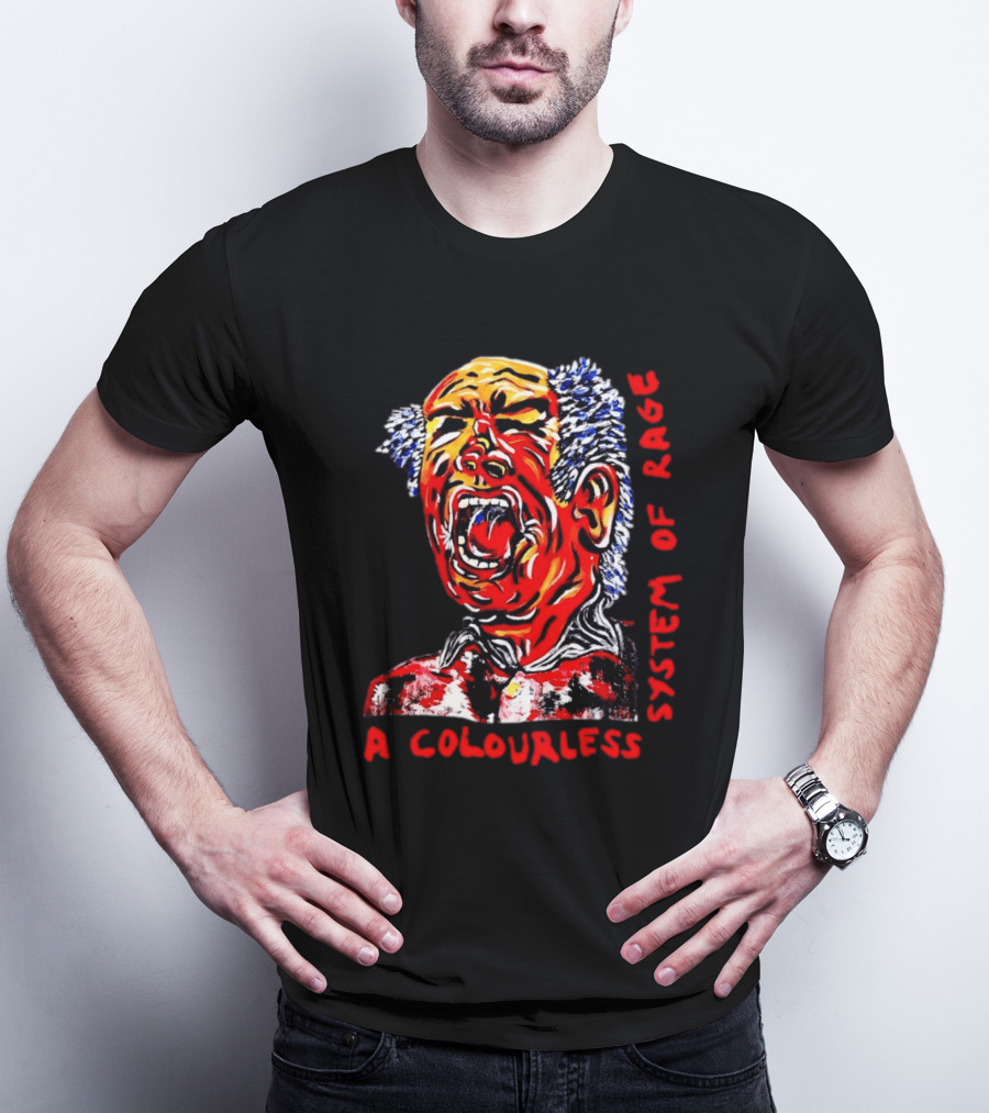 A Colourless System Of Rage Screaming Face T-Shirt