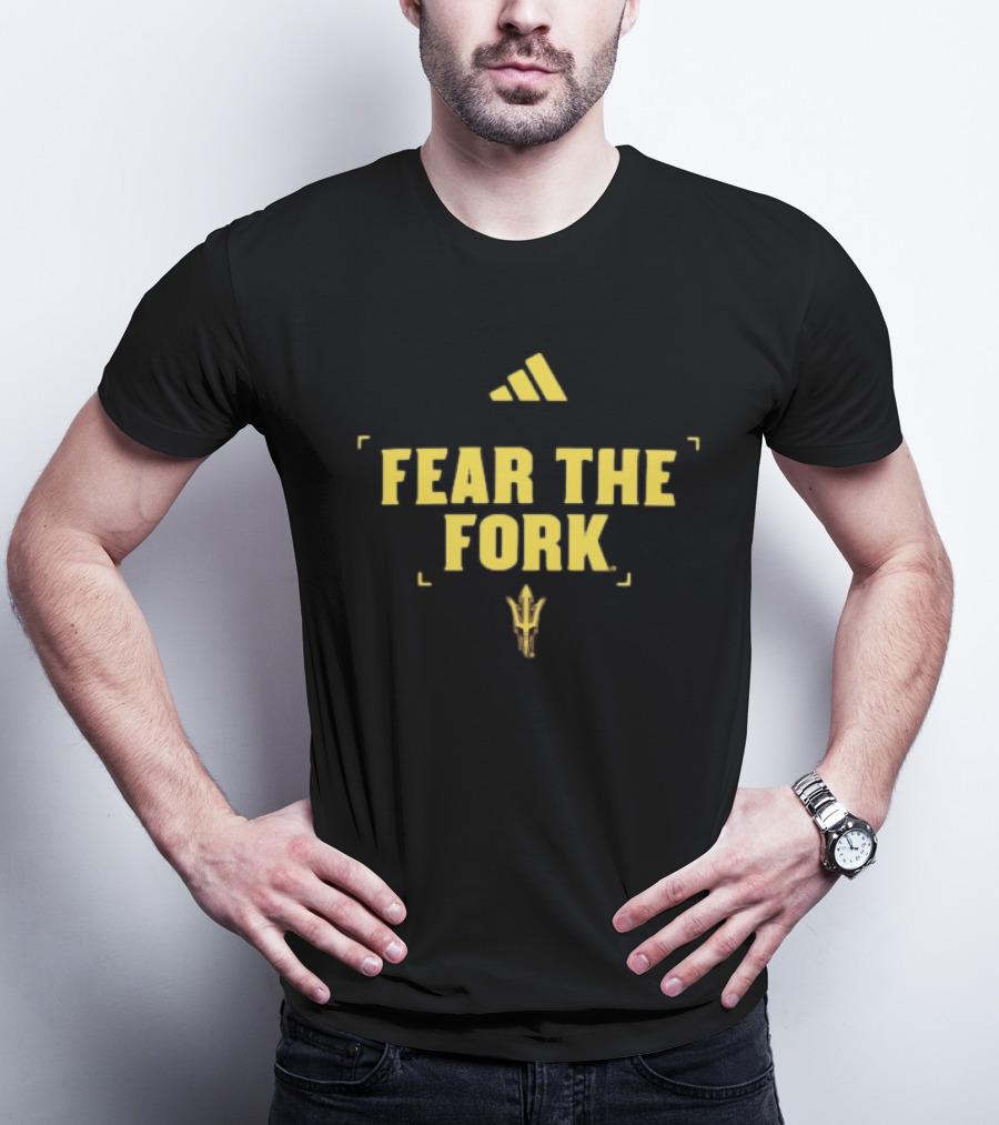 Adidas Fear The Fork Arizona State Sun Devils ASU T-Shirt
