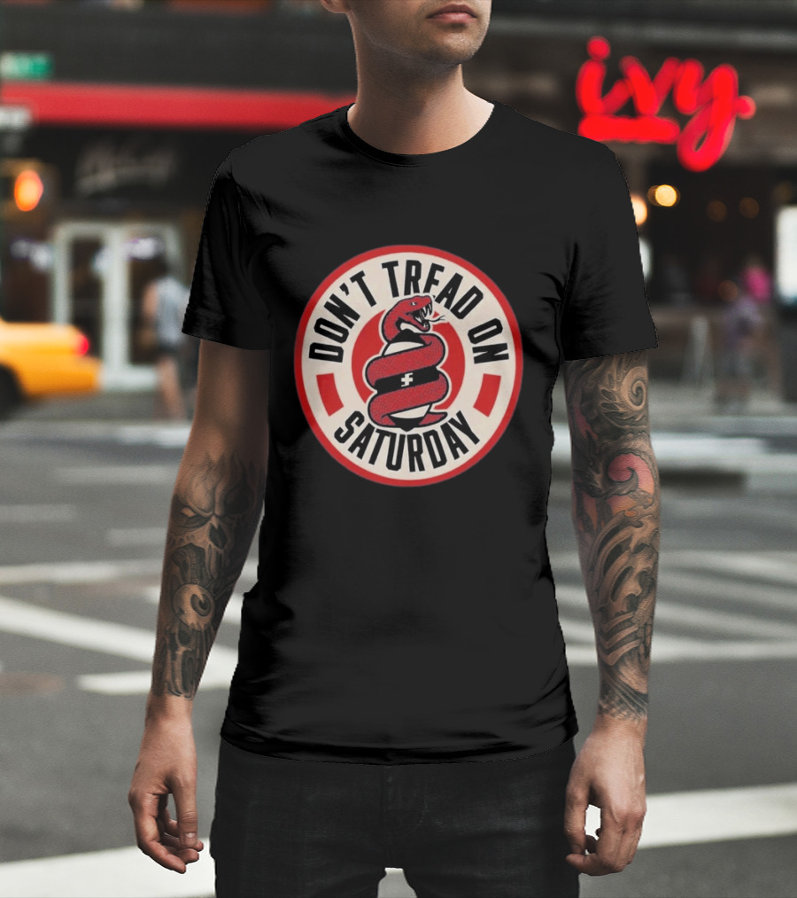 Don't Tread On Saturday Tour 2026 Snake T-Shirt