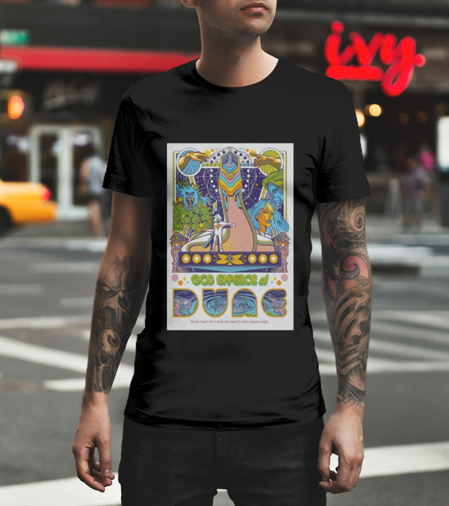 God Emperor Of Dune Book Four In Frank Herbert's Epic Space Saga T-Shirt
