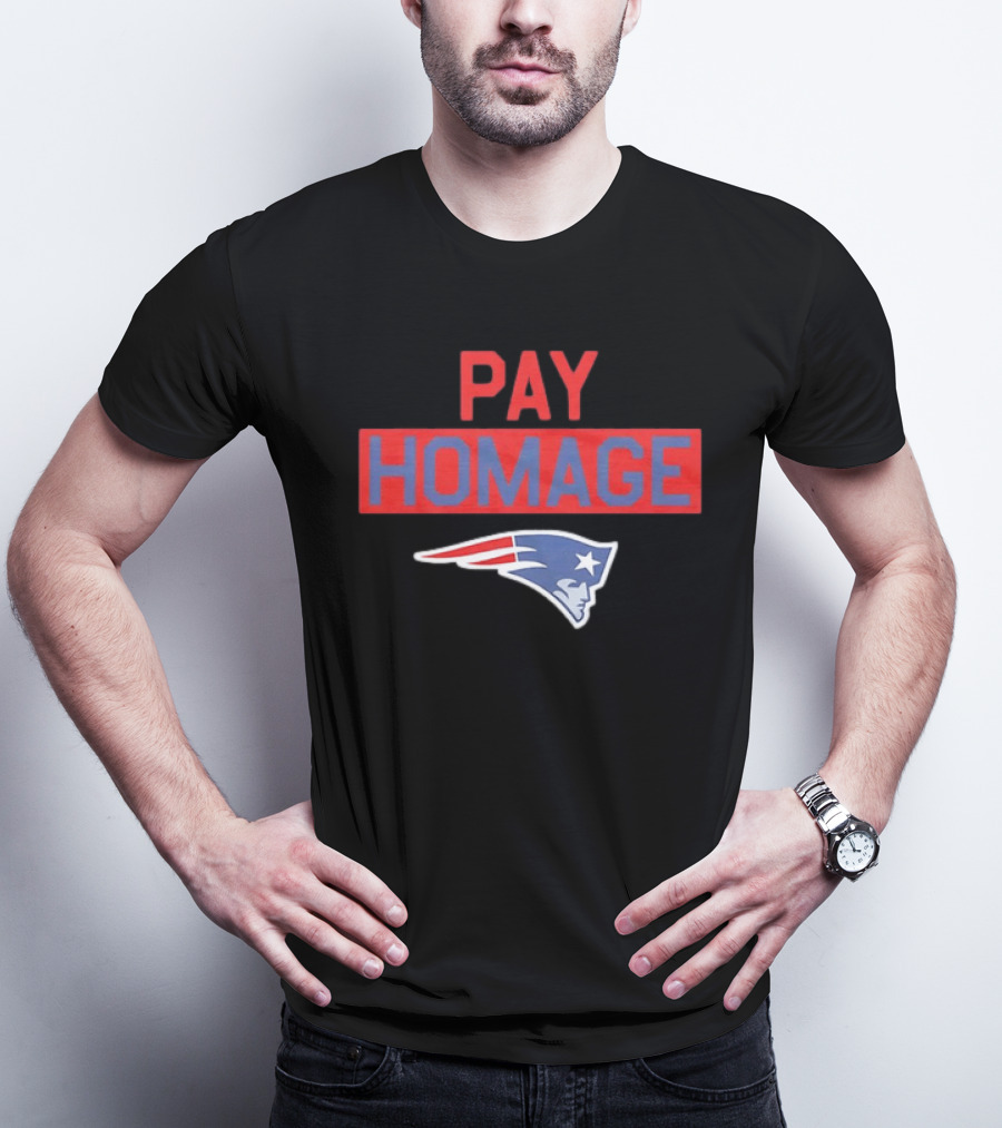 New England Patriots Pay Homage T-Shirt