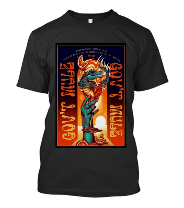 Gov't Mule Artpark Amphitheater Lewiston NY August 5 2026 Alligator Cocktail Tropicana Atlantic City August 7 MMXXVI T-Shirt