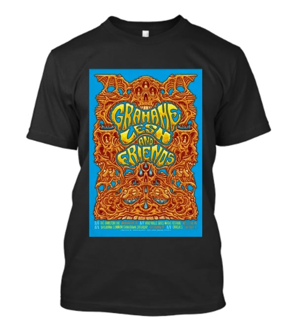 Grahame Lesh And Friends Tour August 2026 Hamilton Annapolis Ridgefield Buchanan Common Garcia's T-Shirt