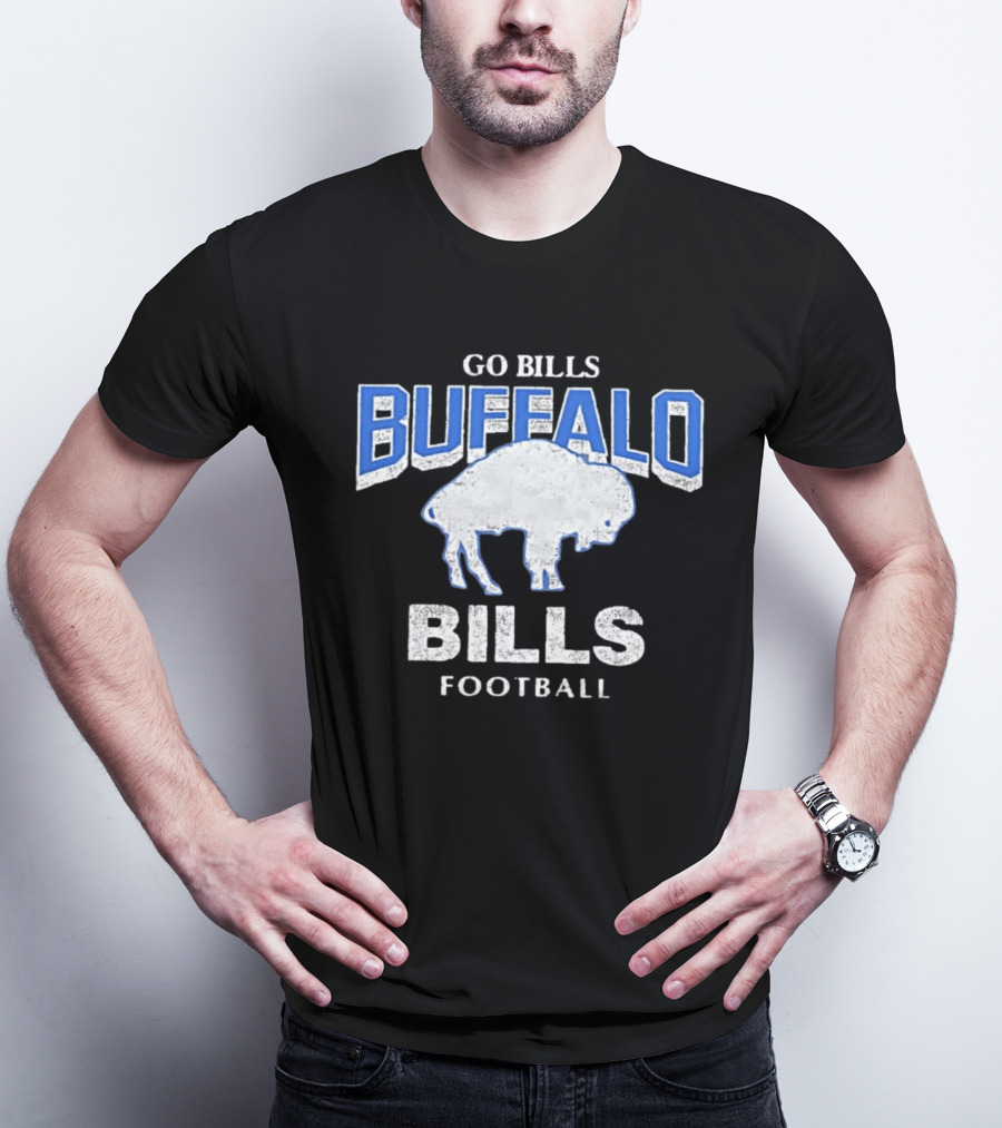 Go Bills Buffalo Bills Football History T-Shirt