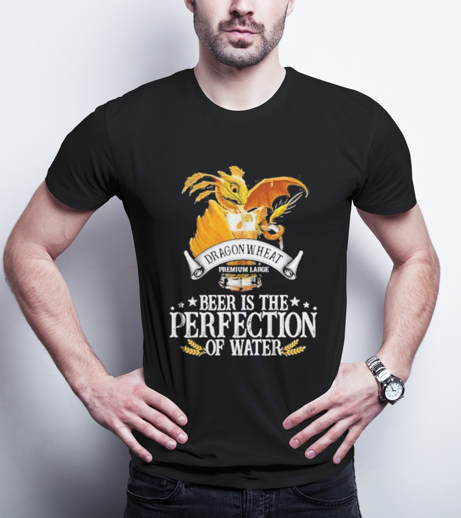 Nice Dragonwheat Premium Lager Beer Is The Perfection Of Water T-Shirt