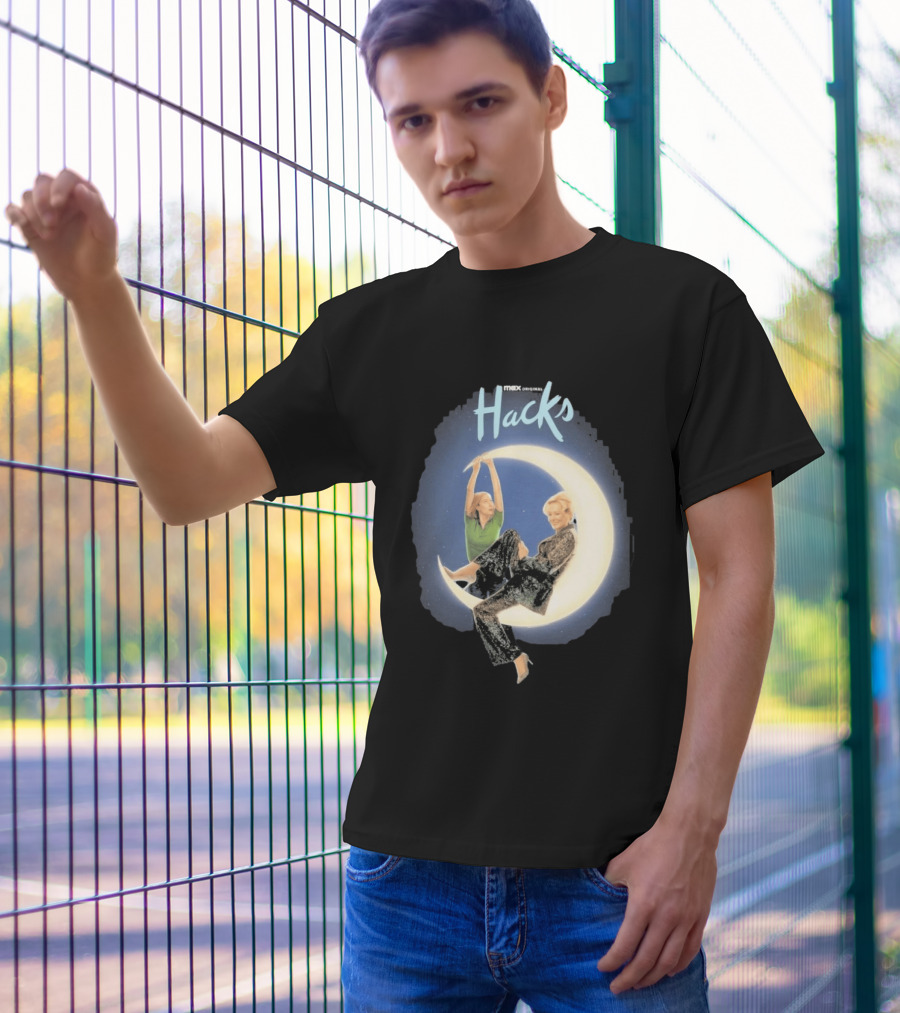 Max Original Hacks Crescent Moon Scene T-Shirt