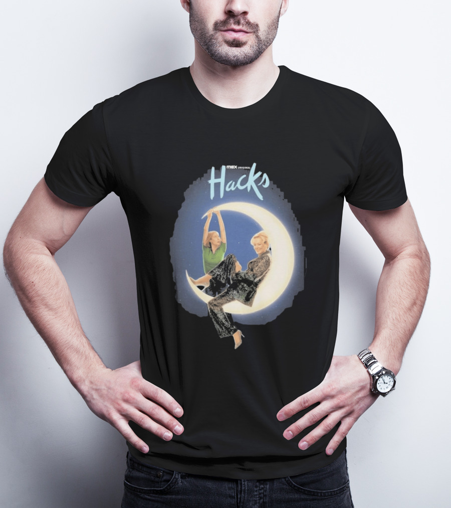 Max Original Hacks Crescent Moon Scene T-Shirt