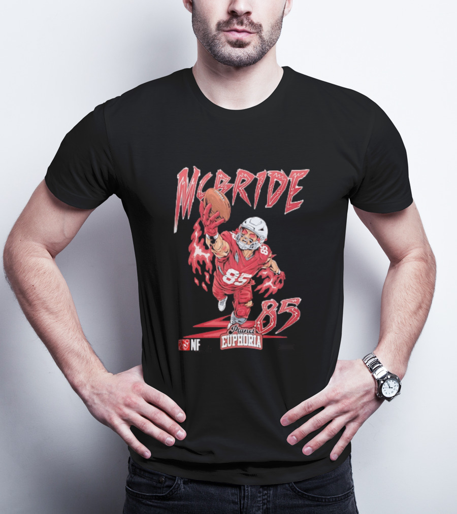 Trey McBride 85 Arizona Cardinals NFL Planet Euphoria T-Shirt