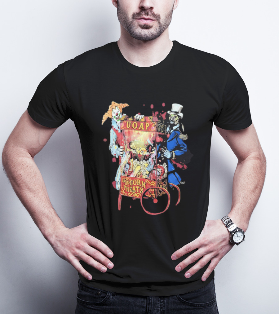 UOAP Popcorn Treats Insane Clown Posse Carnival T-Shirt