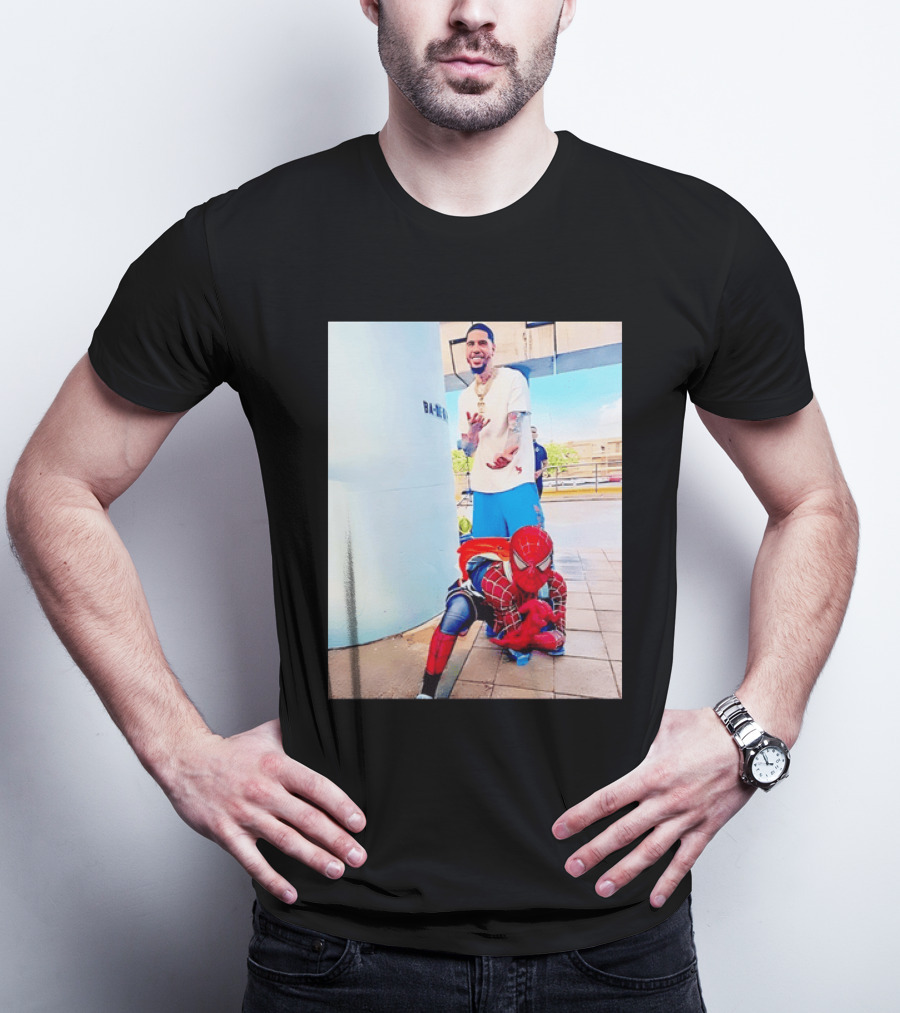 Jayson Tatum Spider Man Boston Celtics T-Shirt