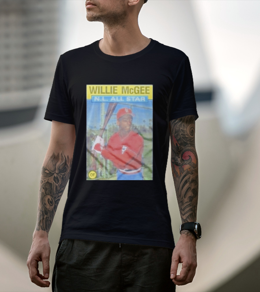 WILLIE McGEE N.L. ALL STAR OF T-Shirt