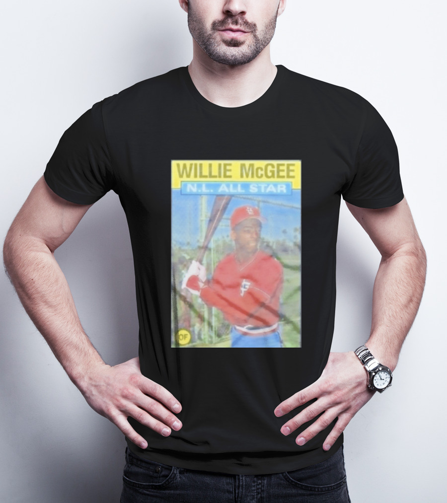 WILLIE McGEE N.L. ALL STAR OF T-Shirt