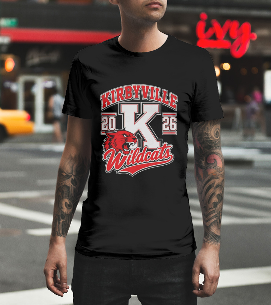 Kirbyville Wildcats K 2026 School Spirit T-Shirt