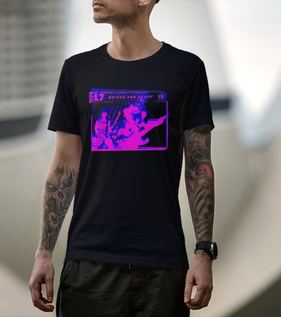 L7 Bricks Are Heavy Band Grunge Alternative Rock Album Cover T-Shirt