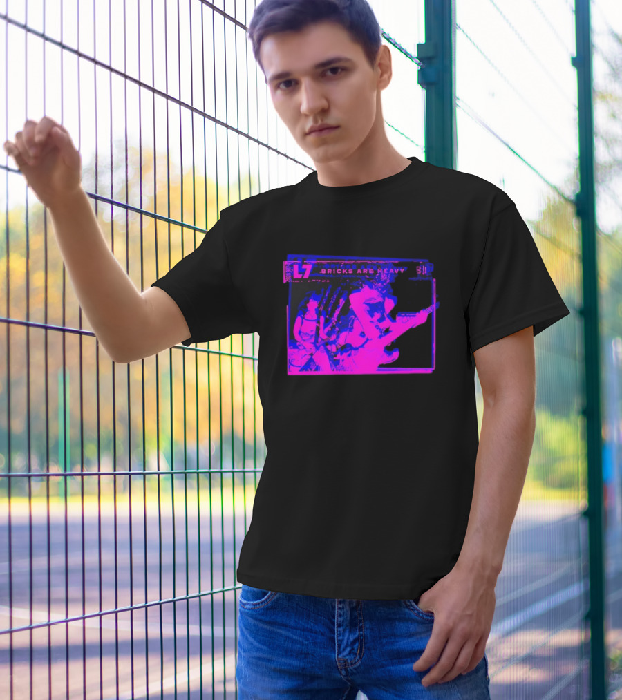 L7 Bricks Are Heavy Band Grunge Alternative Rock Album Cover T-Shirt