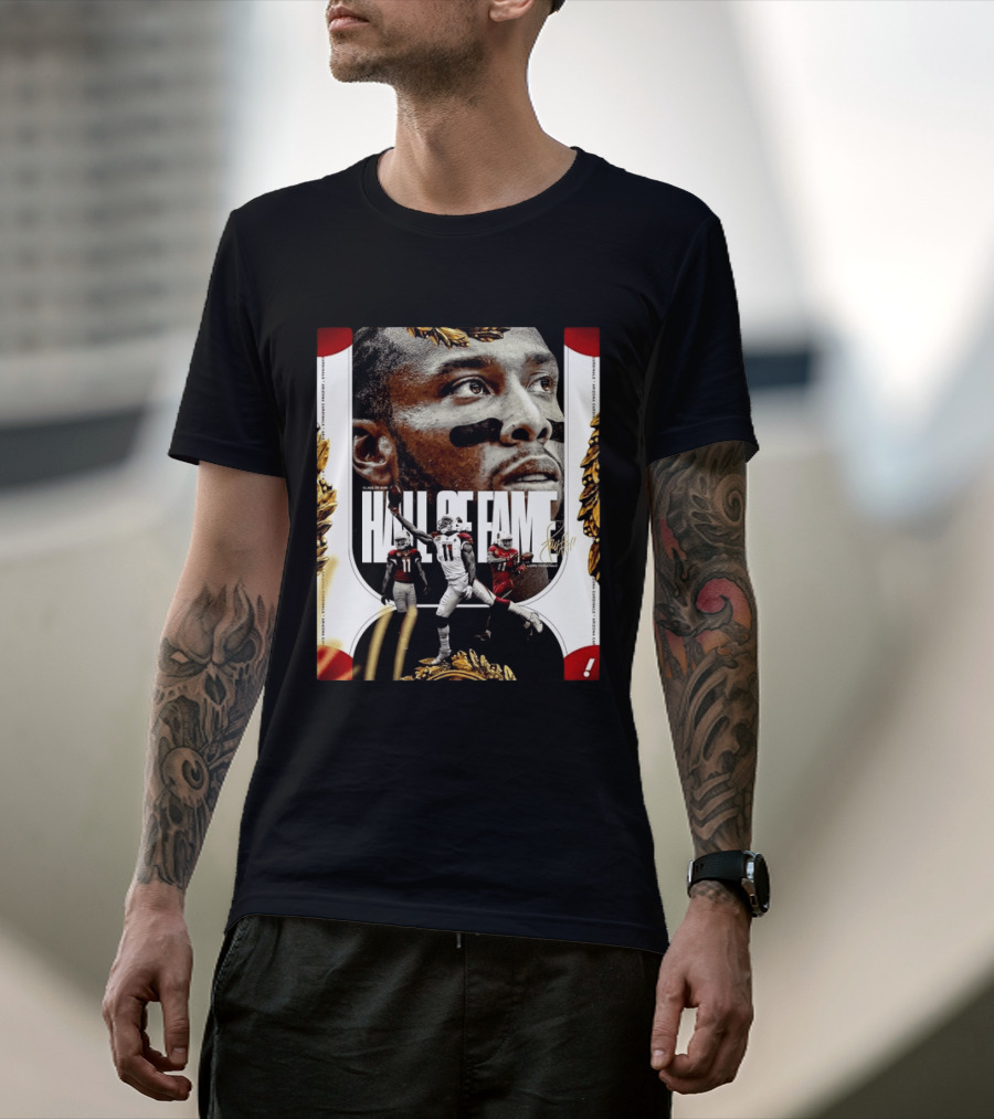 Larry Fitzgerald Hall Of Fame Class Of 2026 Legendary NFL Wide Receiver T-Shirt