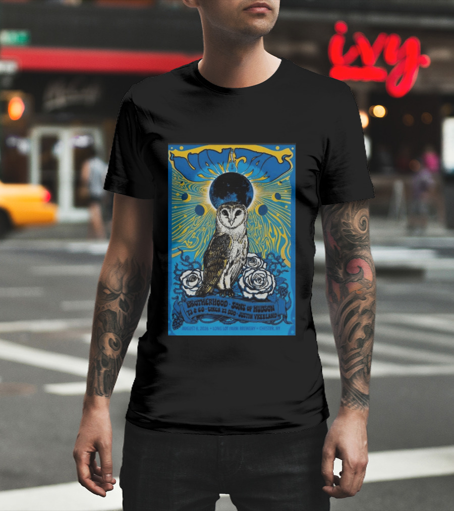 Vampay August 8 2026 Brotherhood Sons Of Hudson Long Lot Farm Chester NY & Co Circa 22 Duo Justin Vreeland T-Shirt