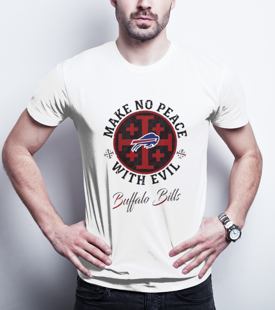 Buffalo Bills Make No Peace With Evil T-Shirt