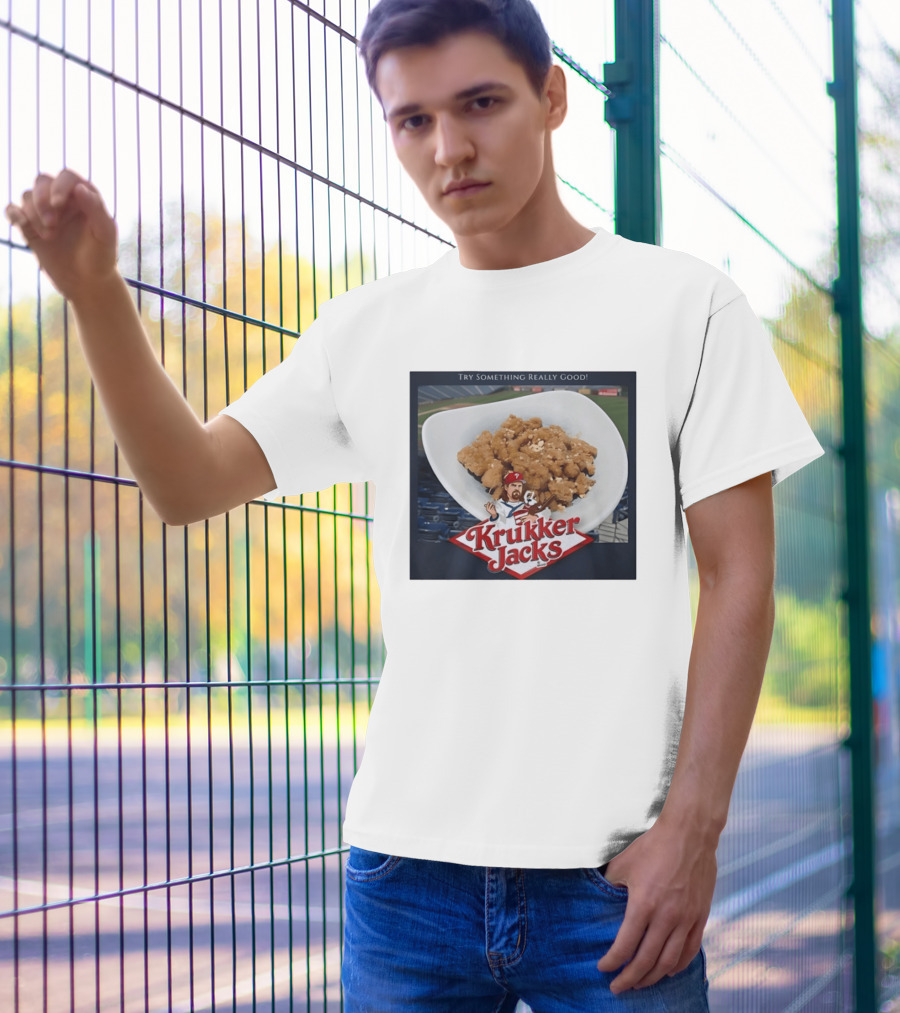 Krukker Jacks Try Something Really Good Stadium Treat T-Shirt