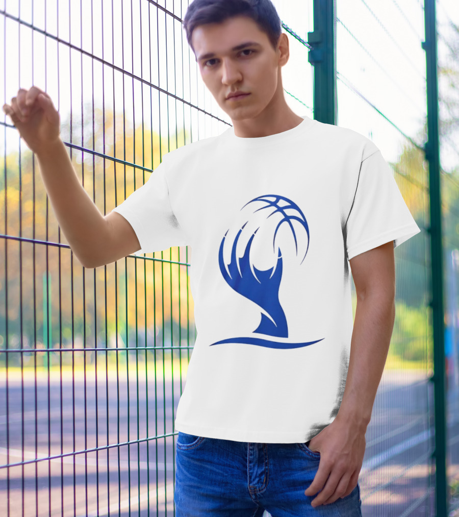 Cleveland Sirens The Claw Basketball Blue Wave T-Shirt