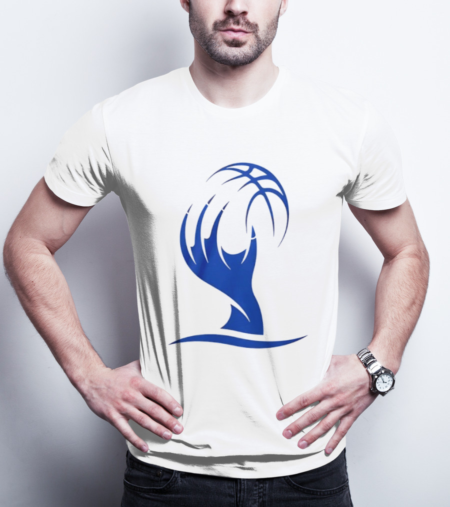 Cleveland Sirens The Claw Basketball Blue Wave T-Shirt