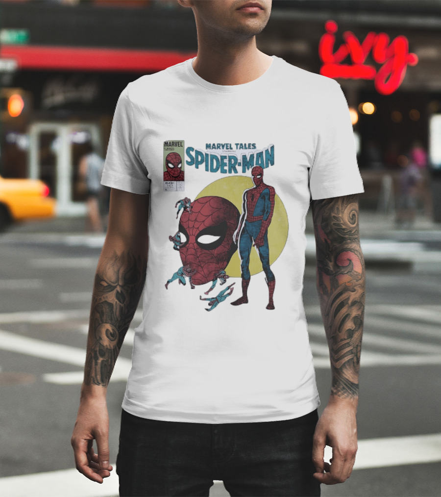 Marvel Tales Starring Spider Man Comic Cover Iconic Vintage Style 60 Cent Issue T-Shirt