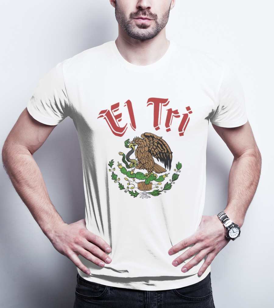El Tri Mexico By Alex Lora Eagle And Serpent T-Shirt
