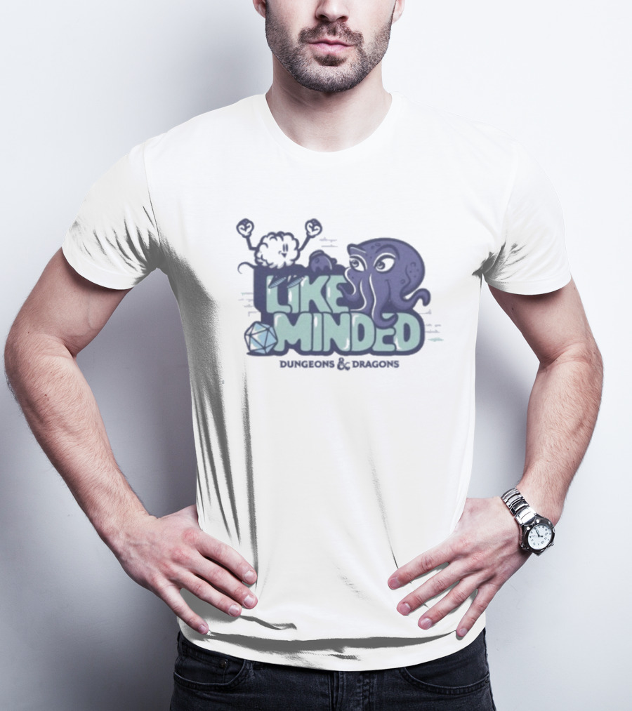 Dungeons & Dragons Like Minded Mind Flayer Octopus T-Shirt