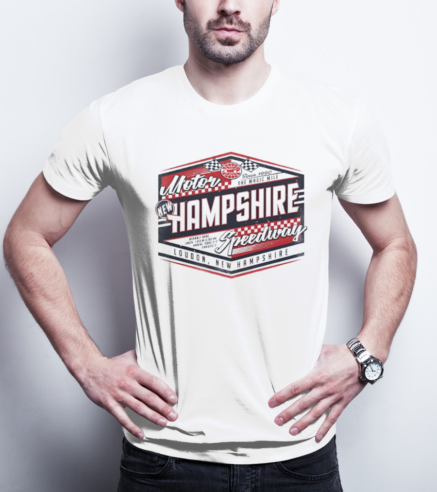 New Hampshire Motor Speedway The Magic Mile Since 1990 Loudon New Hampshire T-Shirt