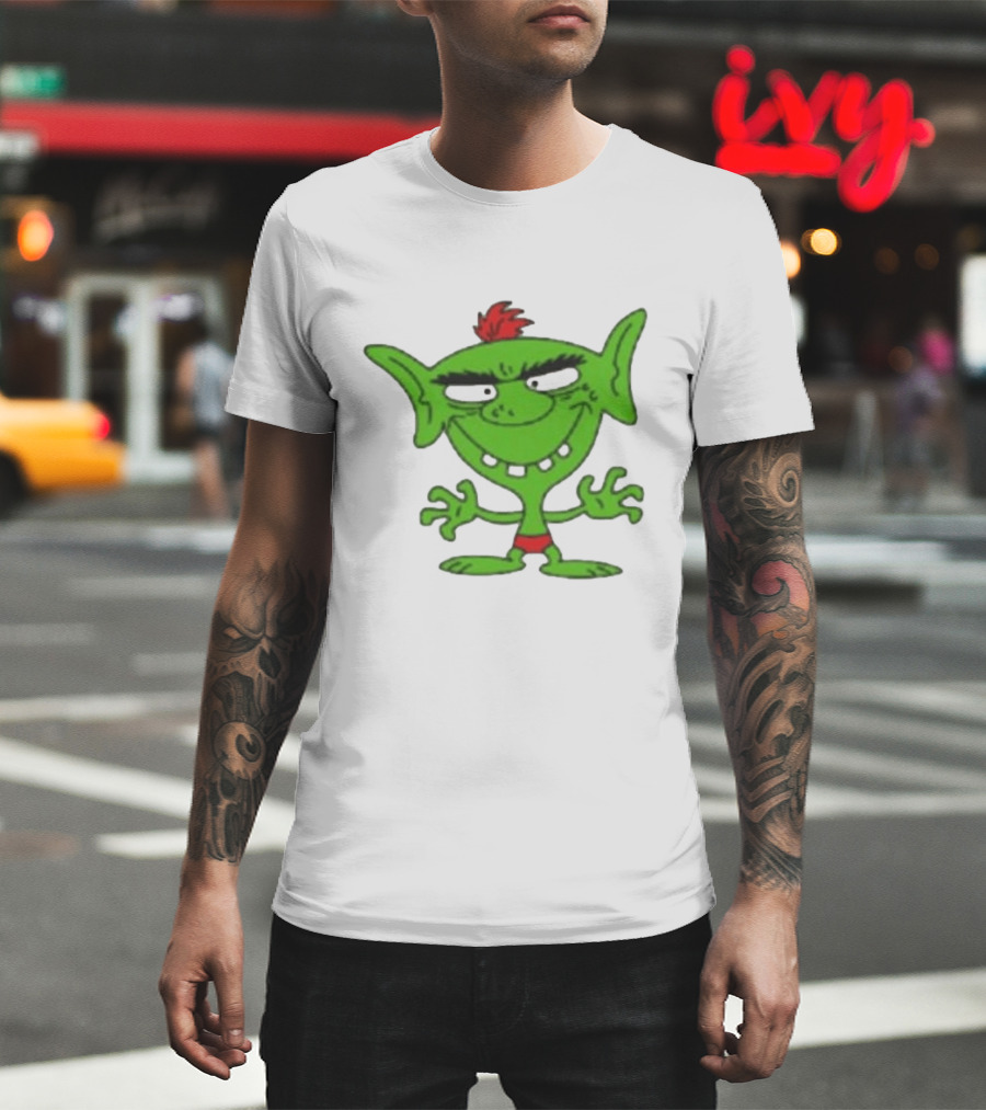 Green Goblin On Baby Yoda T-Shirt
