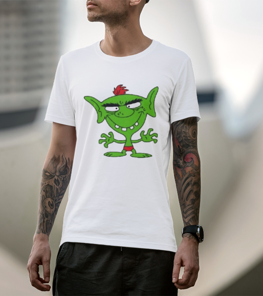 Green Goblin On Baby Yoda T-Shirt