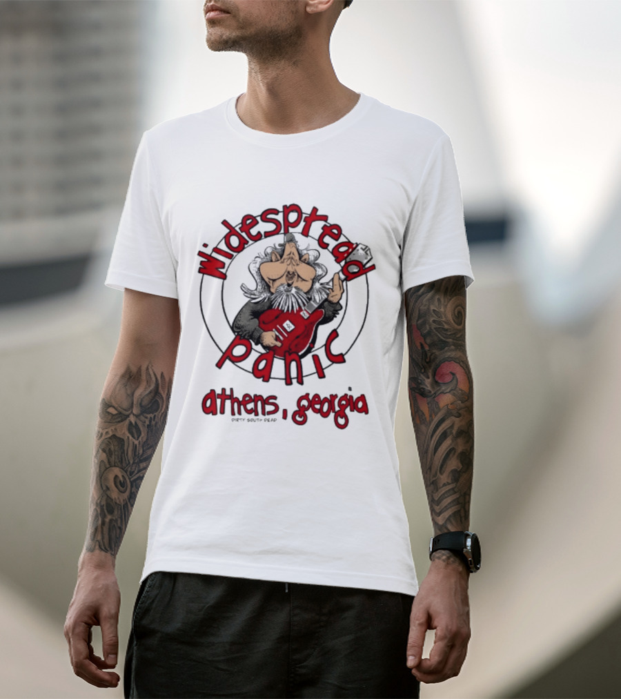 Widespread Panic Athens Georgia Spreadneck Dirty South Dead Gourmet T-Shirt