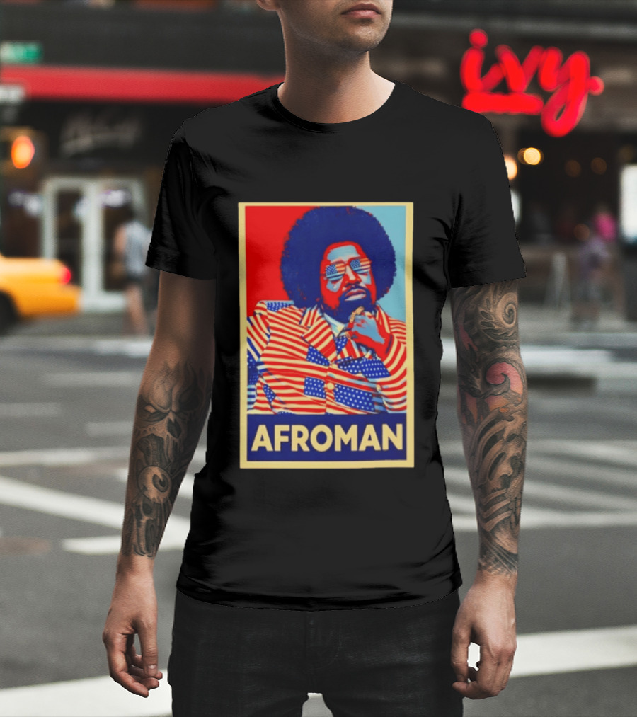 Afroman American Flag Glass Hope 2026 T-Shirt