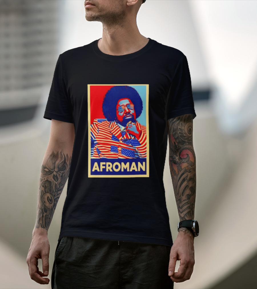 Afroman American Flag Glass Hope 2026 T-Shirt