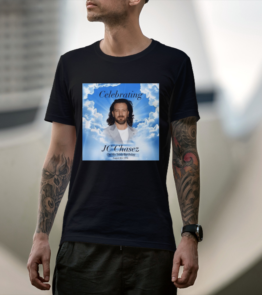 Celebrating JC Chasez On His 50th Birthday August 8th 1976 T-Shirt