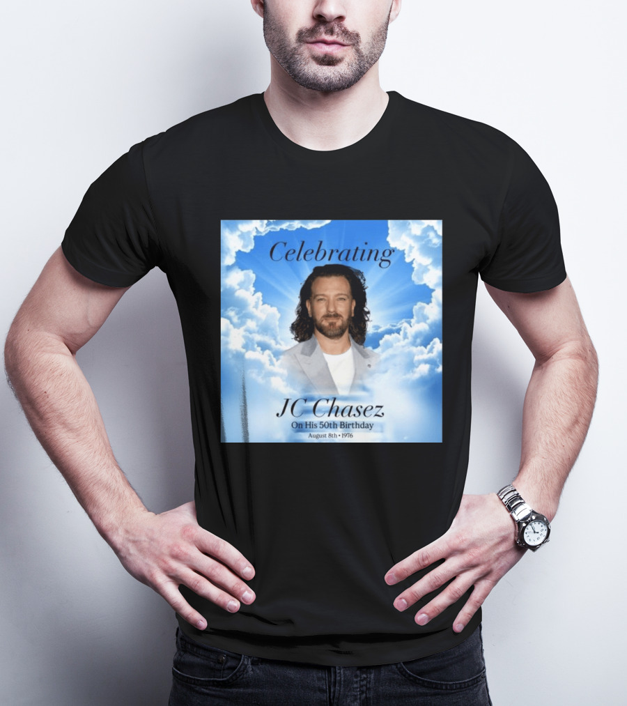 Celebrating JC Chasez On His 50th Birthday August 8th 1976 T-Shirt