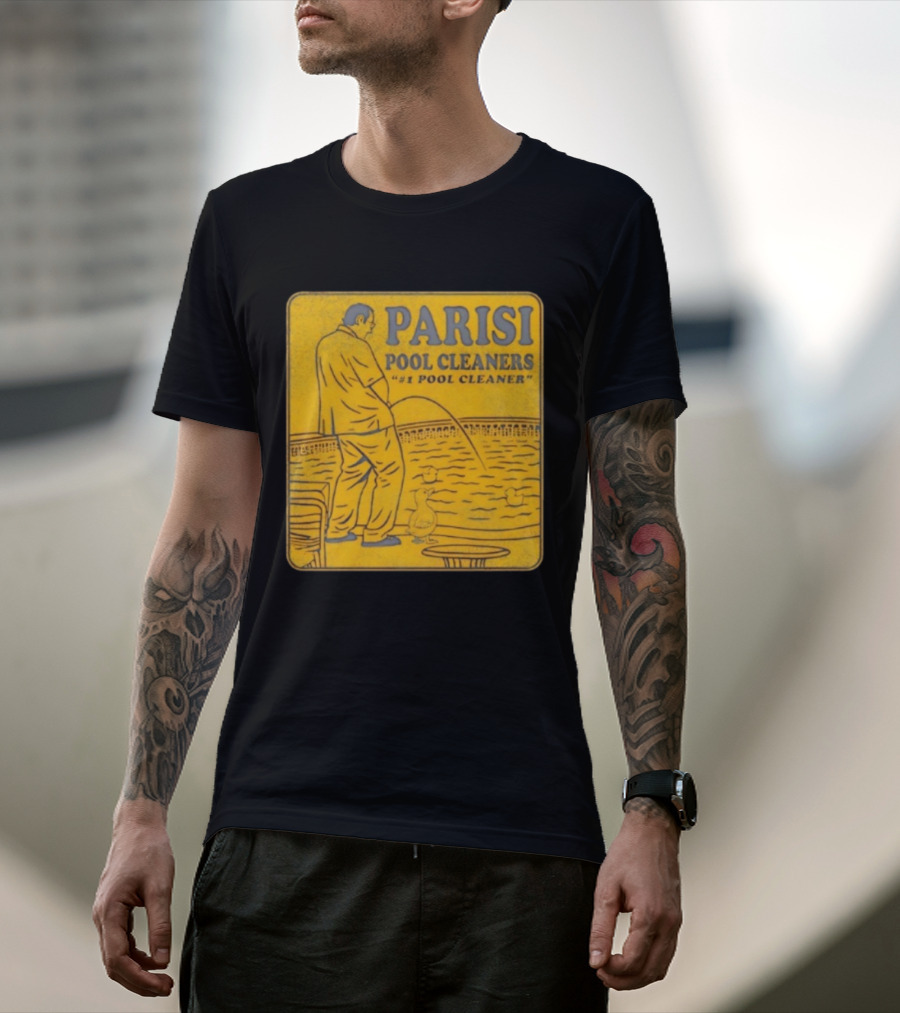 Parisi Pool Cleaners "#1 Pool Cleaner" Vintage Humorous T-Shirt