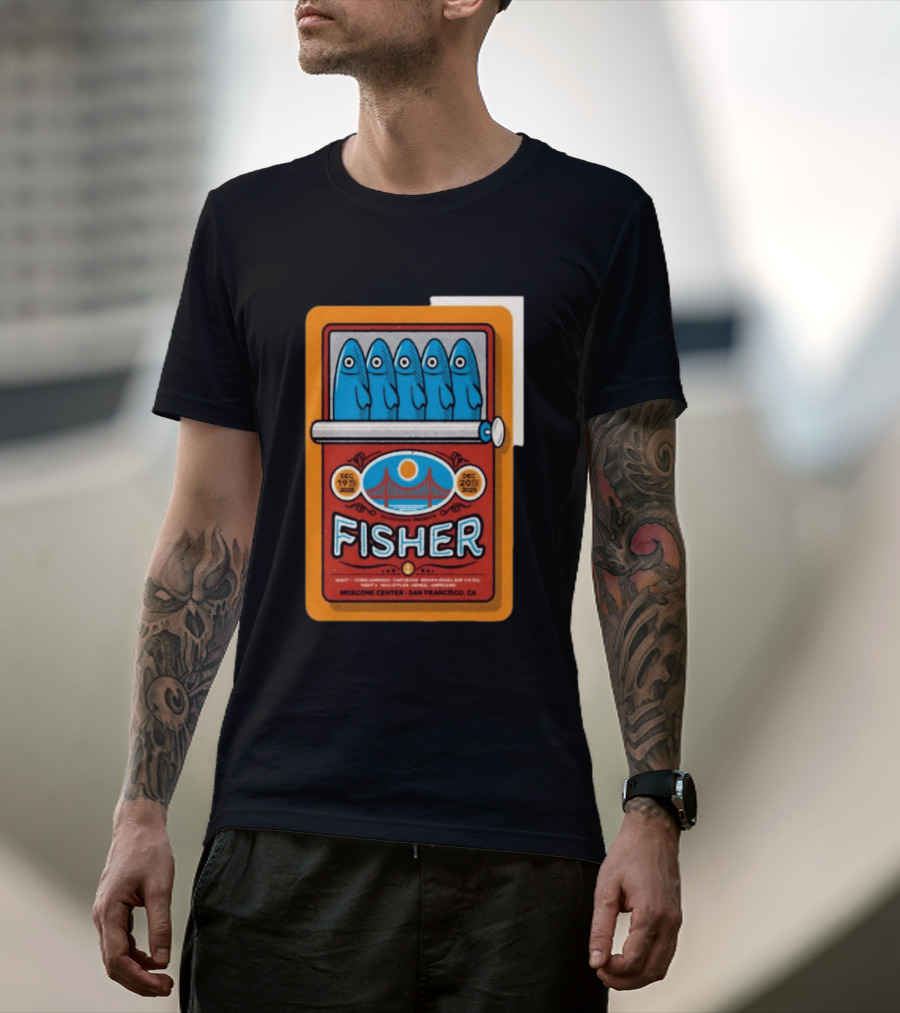 Fisher Moscone Center San Francisco December 19 20 2025 Vintage Pop T-Shirt