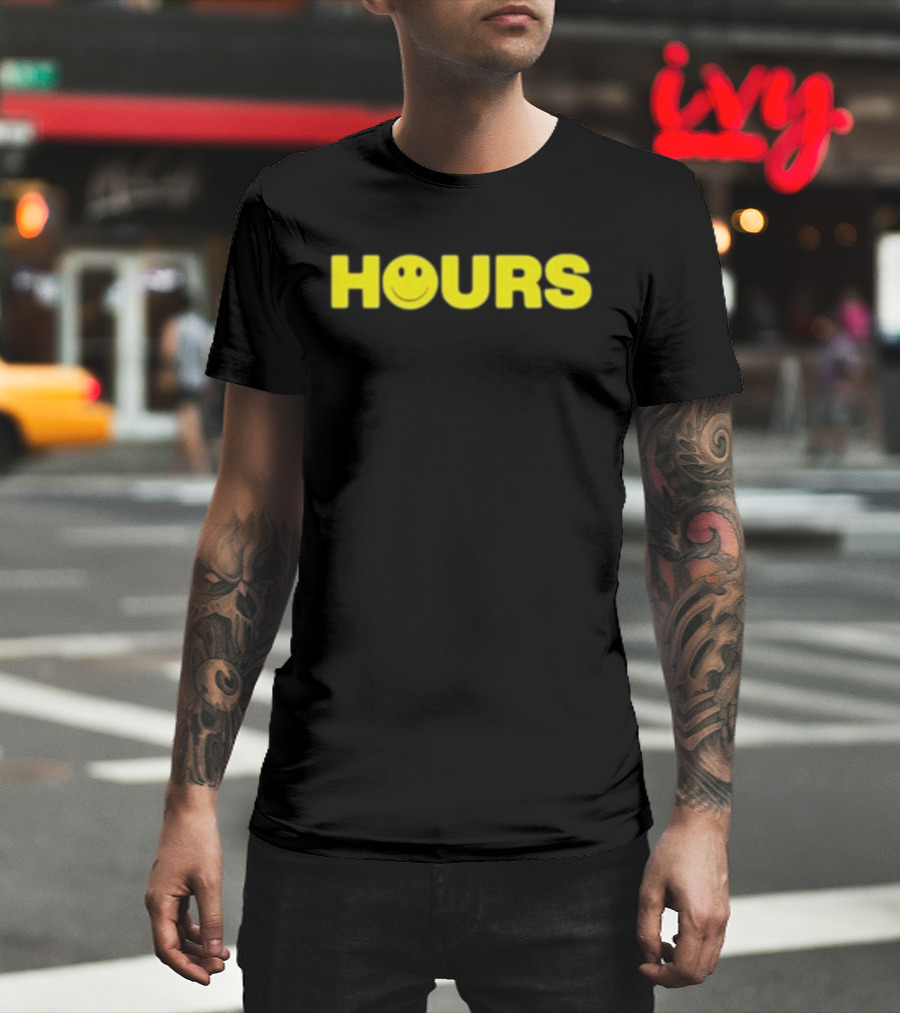 Original Ki Slash Ki 5 Hour 2025 Yellow Smiley Hours T-Shirt